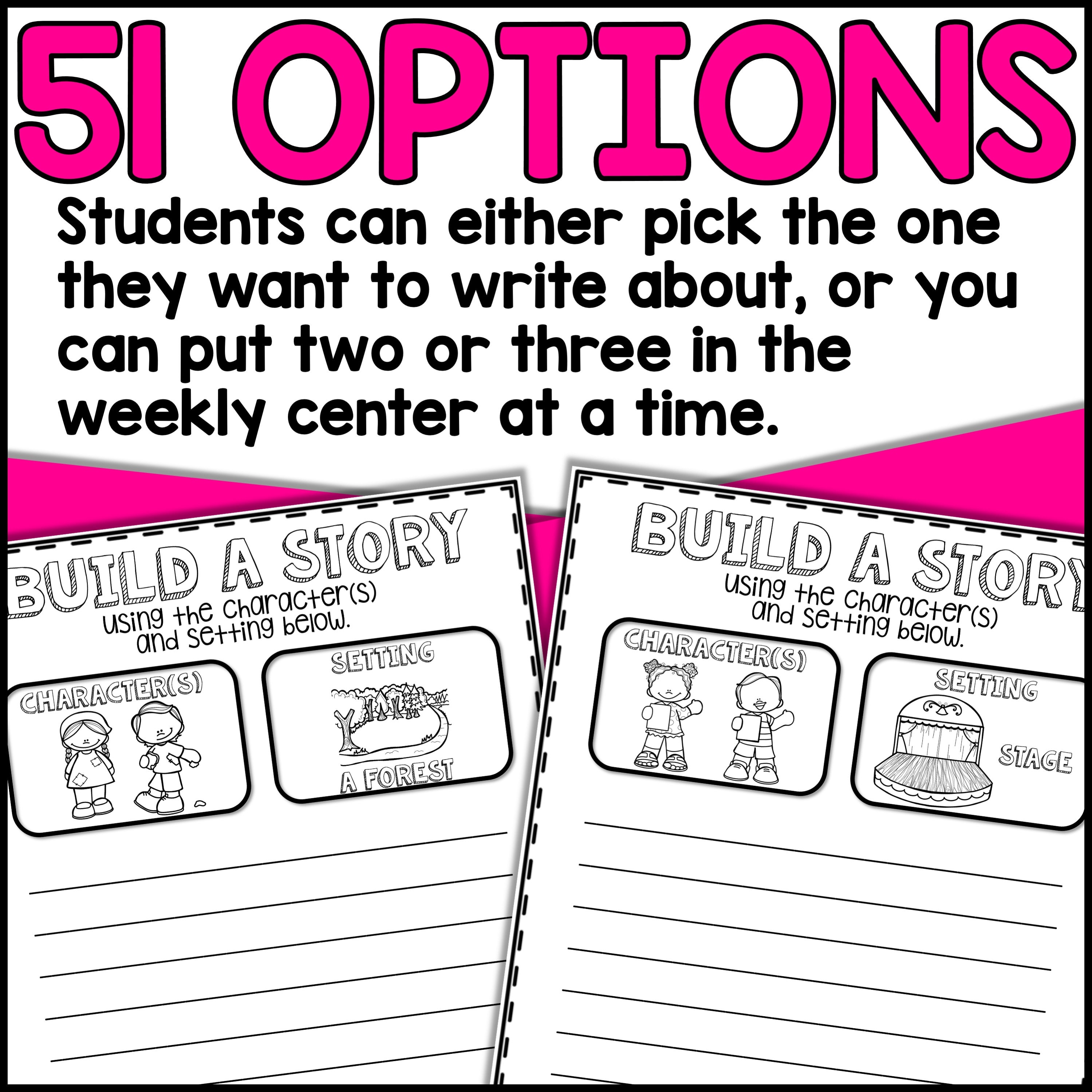 Writing Prompts, Story Starters for Elementary Students, Creative ...