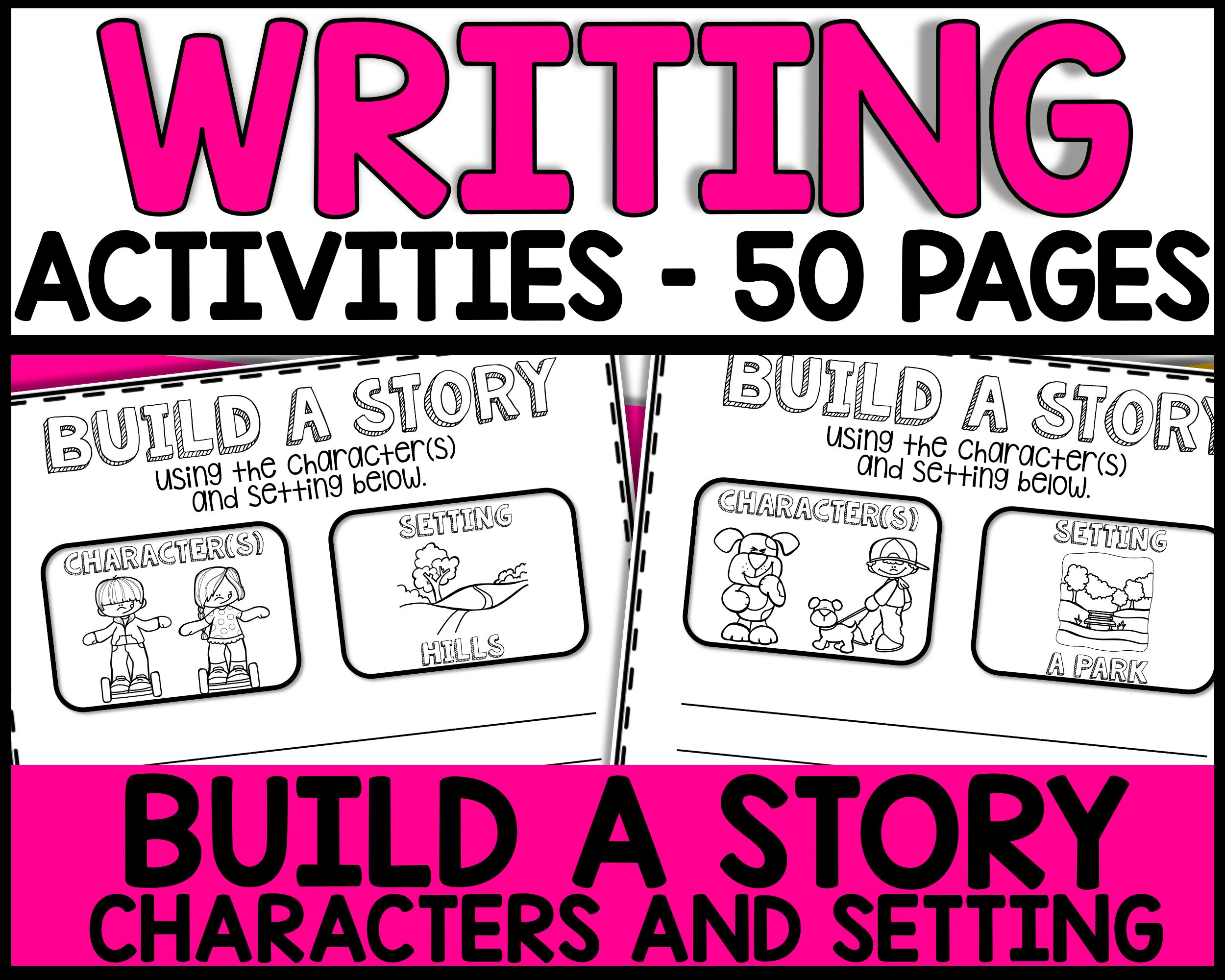 Writing Prompts, Story Starters for Elementary Students, Creative ...