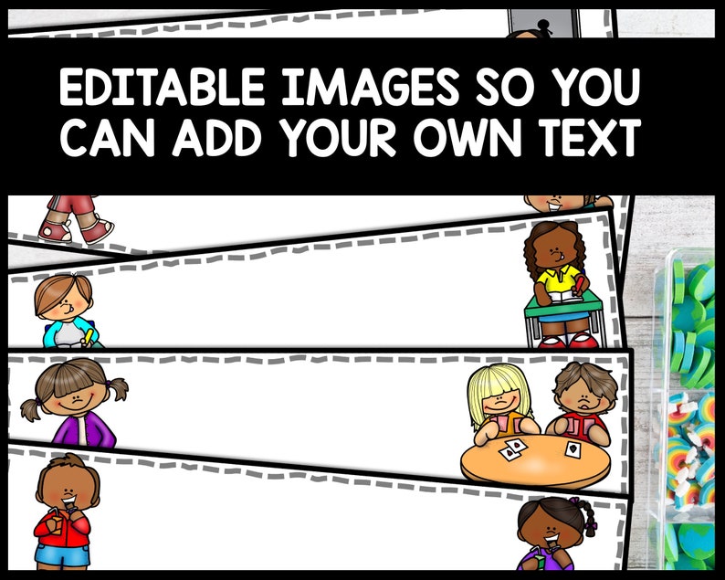 EDITABLE Classroom Daily Schedule Cards Back to School Decor - Etsy