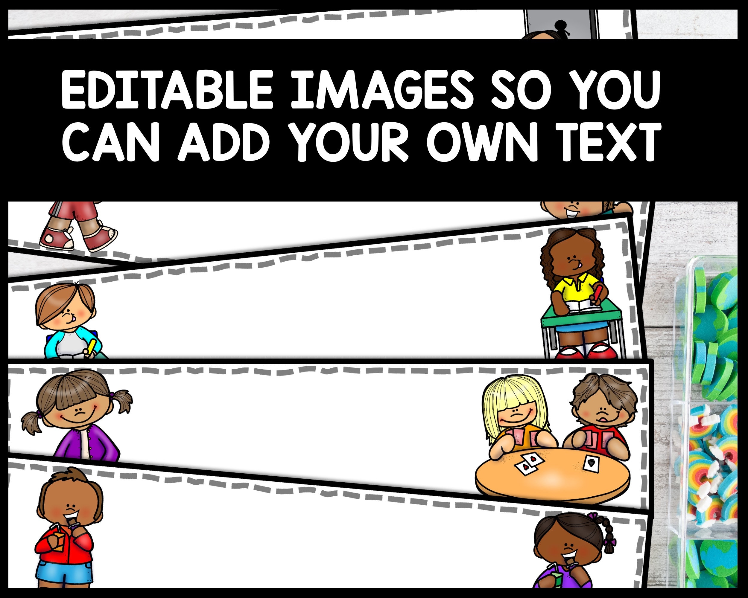 EDITABLE Classroom Daily Schedule Cards Back to School Decor - Etsy