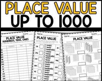 Second Grade Math Games Addition, Subtraction, Place Value - Etsy