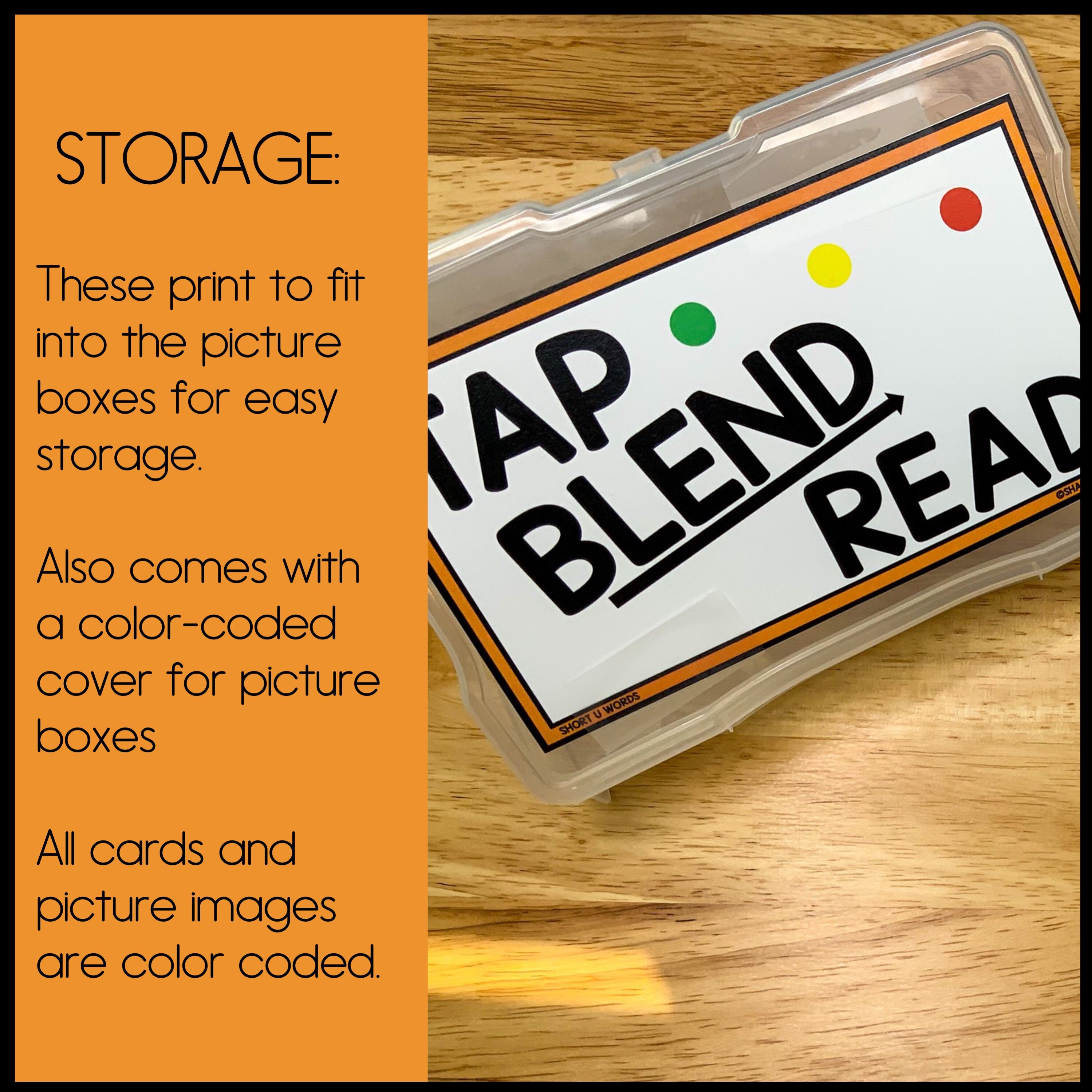 Short U CVC Word Flashcards: Phonics Literacy Center (digital Download ...