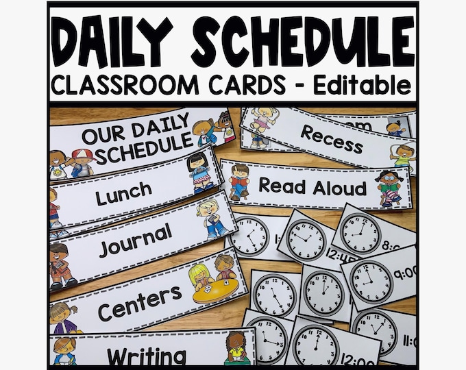 Boardmaker Daily Schedule PEC Board - Etsy Canada