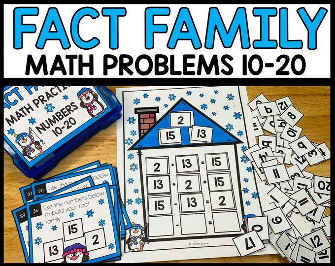 Math Fact Fluency Addition and Subtraction to 20 Timed Tests Practice ...