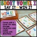Short Vowel I Word Game, Say It to Win It Games, Matching CVC Words ...