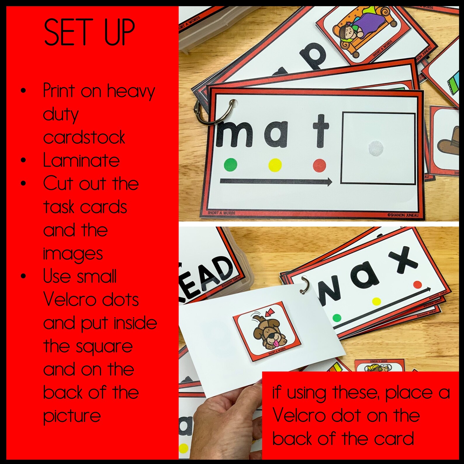 CVC Word Flash Cards: Phonics, Tap Blend Read (digital Download) - Etsy