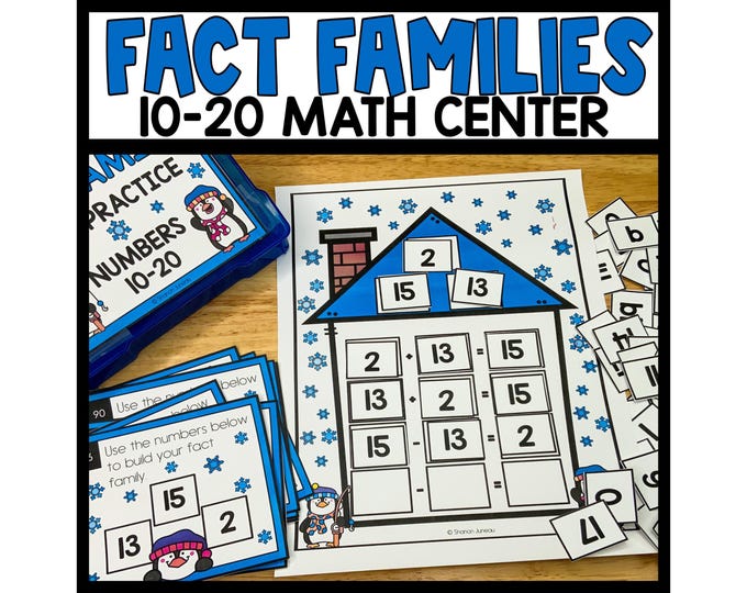 Math Fact Fluency Addition and Subtraction to 20 Timed Tests Practice ...