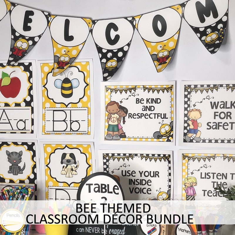 Bee Classroom Decor - Etsy