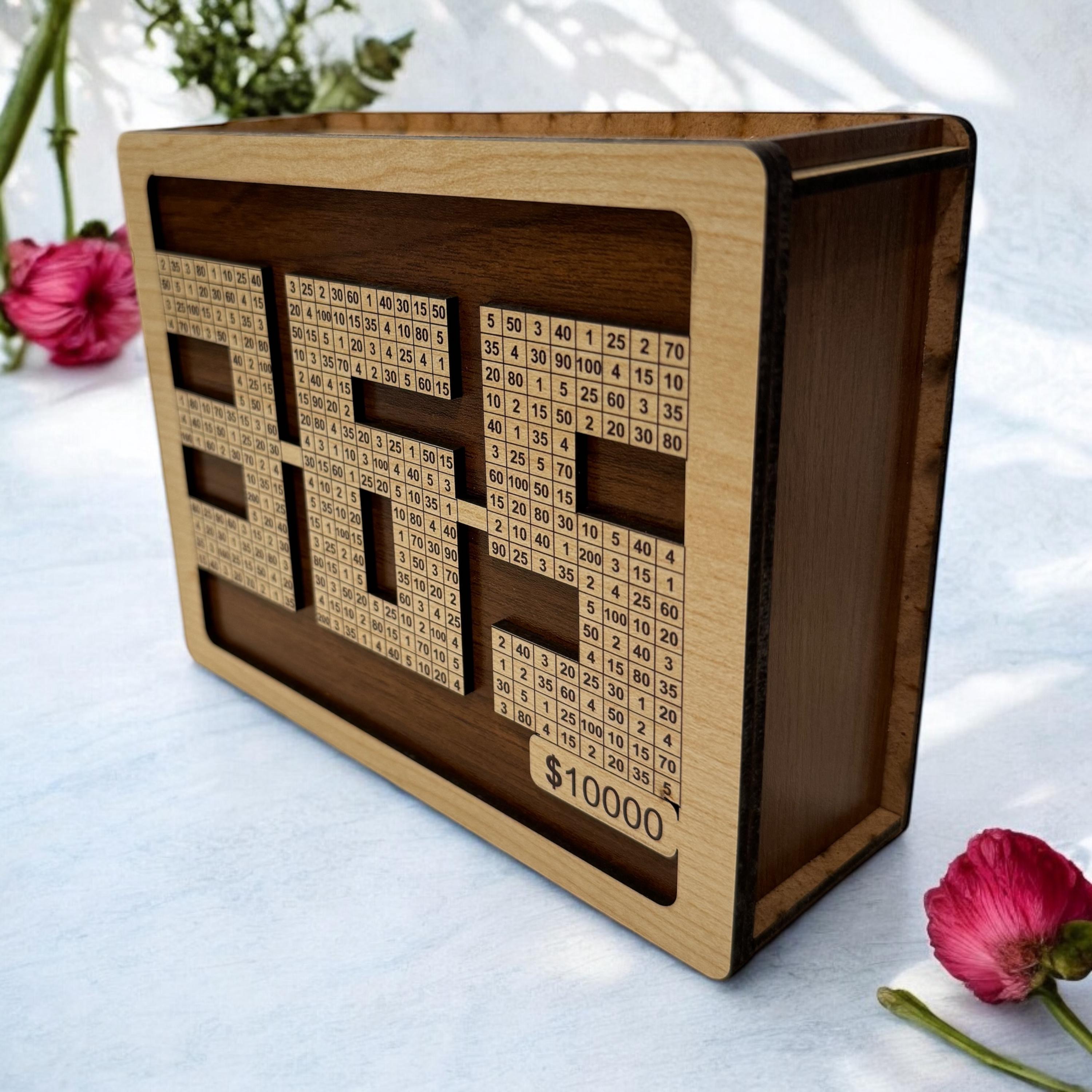 Personalized Piggy Bank, Handmade Gift, Gift for Kids, Wooden Money Box ...