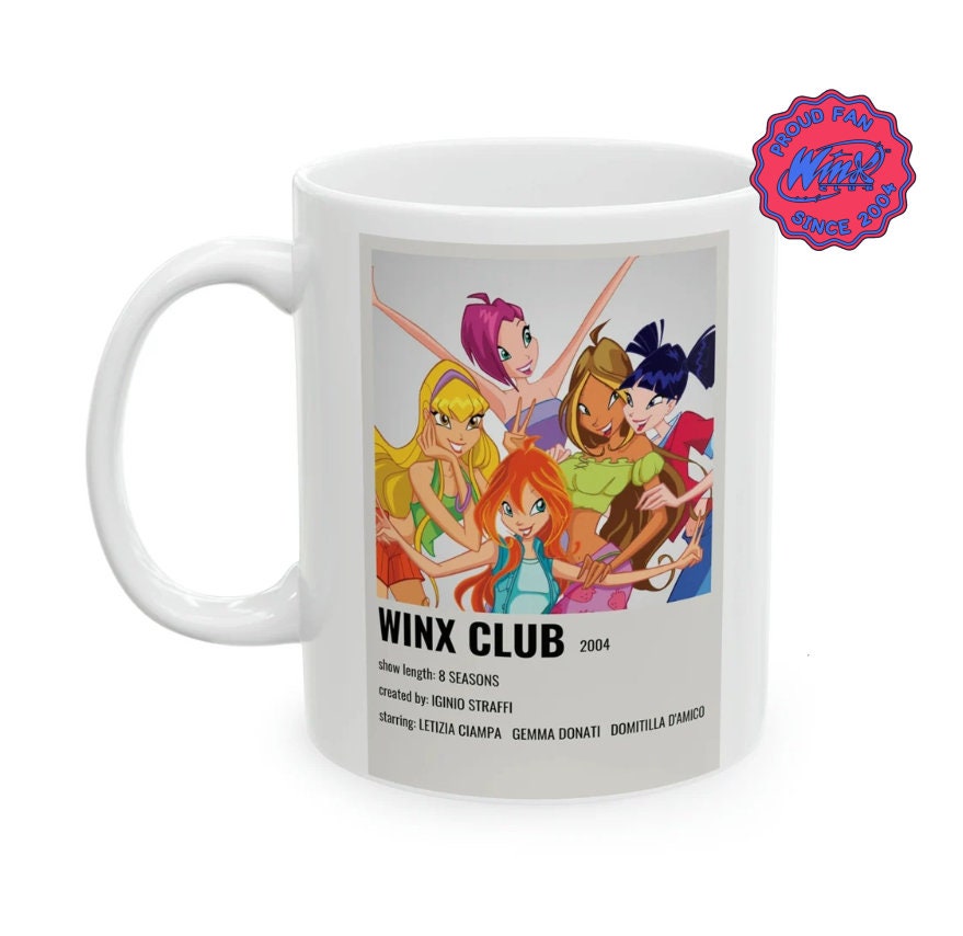 Winx Club Mug / Winx Club Lovers / Winc Club Merchandise / Winx Fairy ...