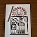 Formline Print/card “raven Sun” | Indigenous/first Nations Artwork ...