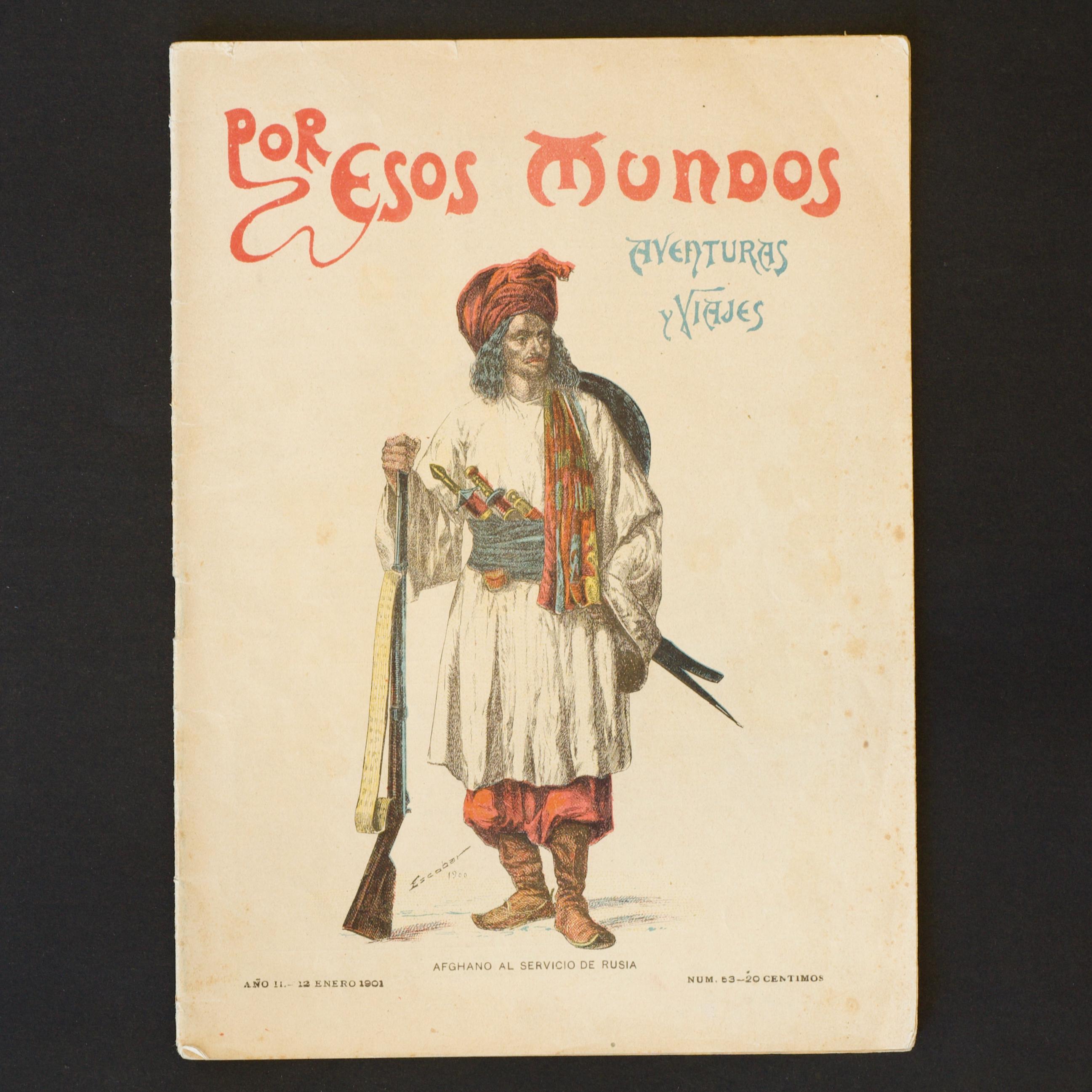 Antique Spanish Magazine “por Esos Mundos” / 1901 Publication From ...