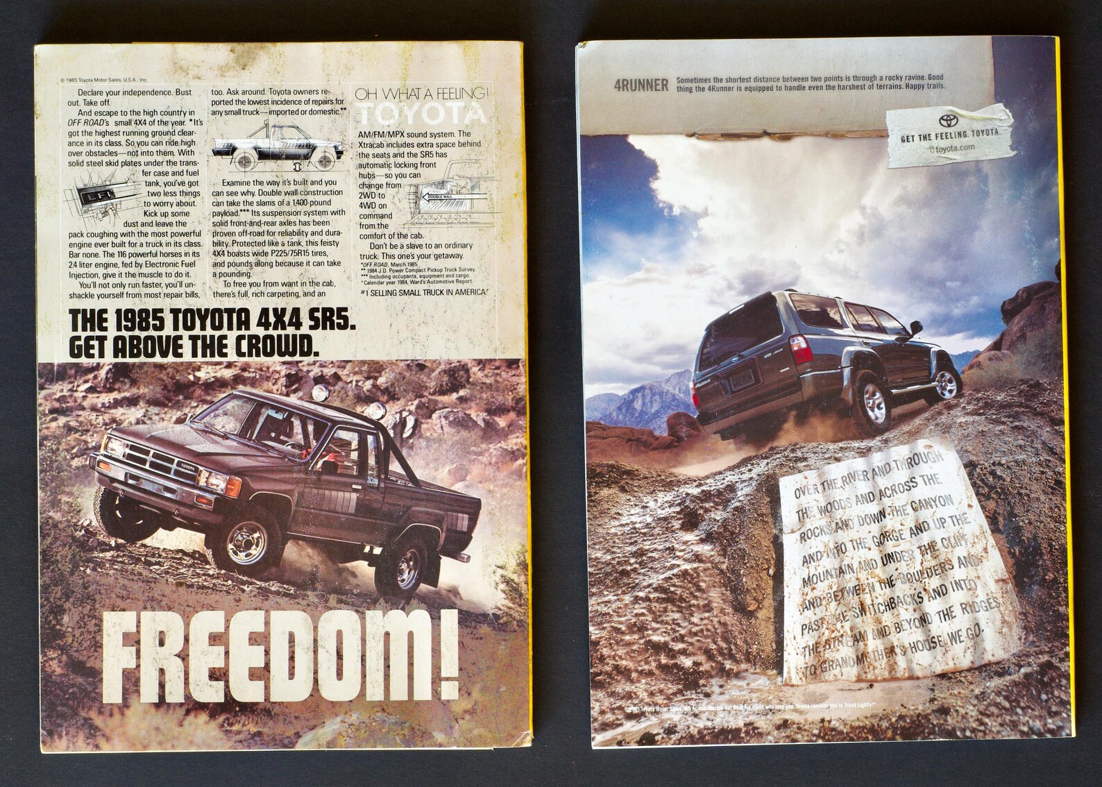 Two (2) National Geographic Magazines: June 1985 and April 2002 ...