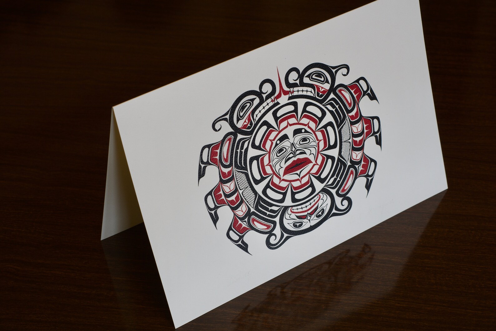 Formline Print/card “sisiutl” | Indigenous/first Nations Artwork ...