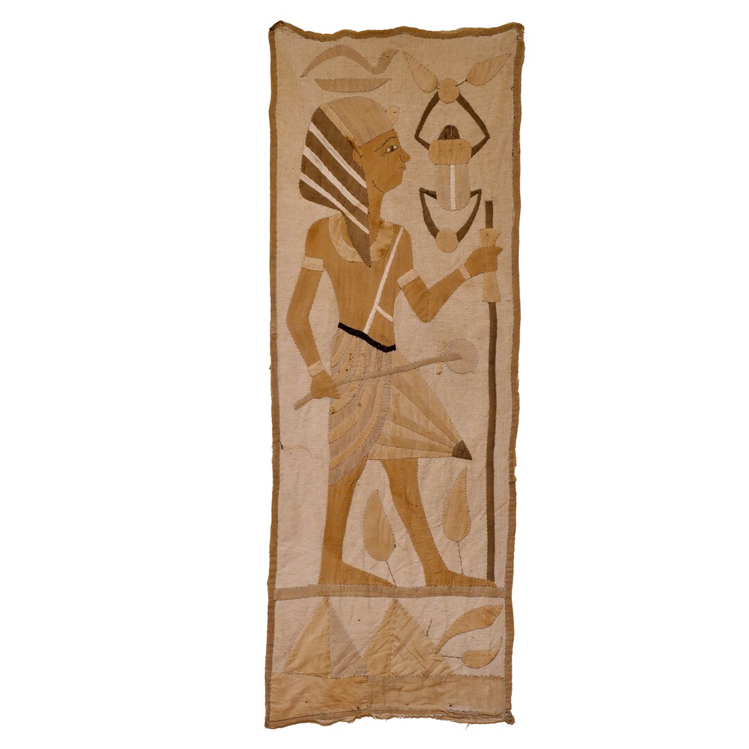 Antique Early 20th Century Handmade Egyptian Khayamiya - Pharaonic ...