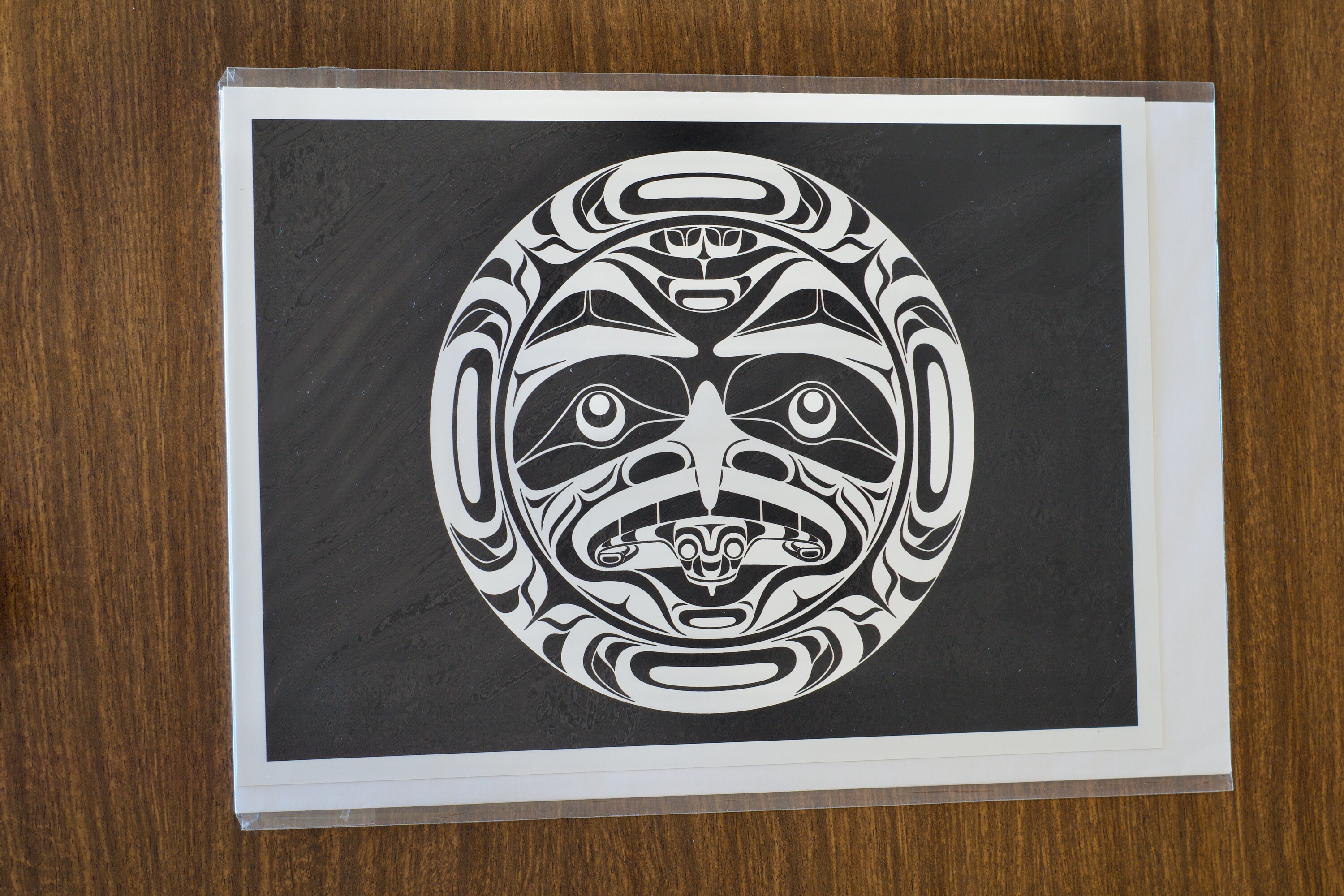 Formline Print/card "full Moon" | Indigenous/first Nations Artwork ...