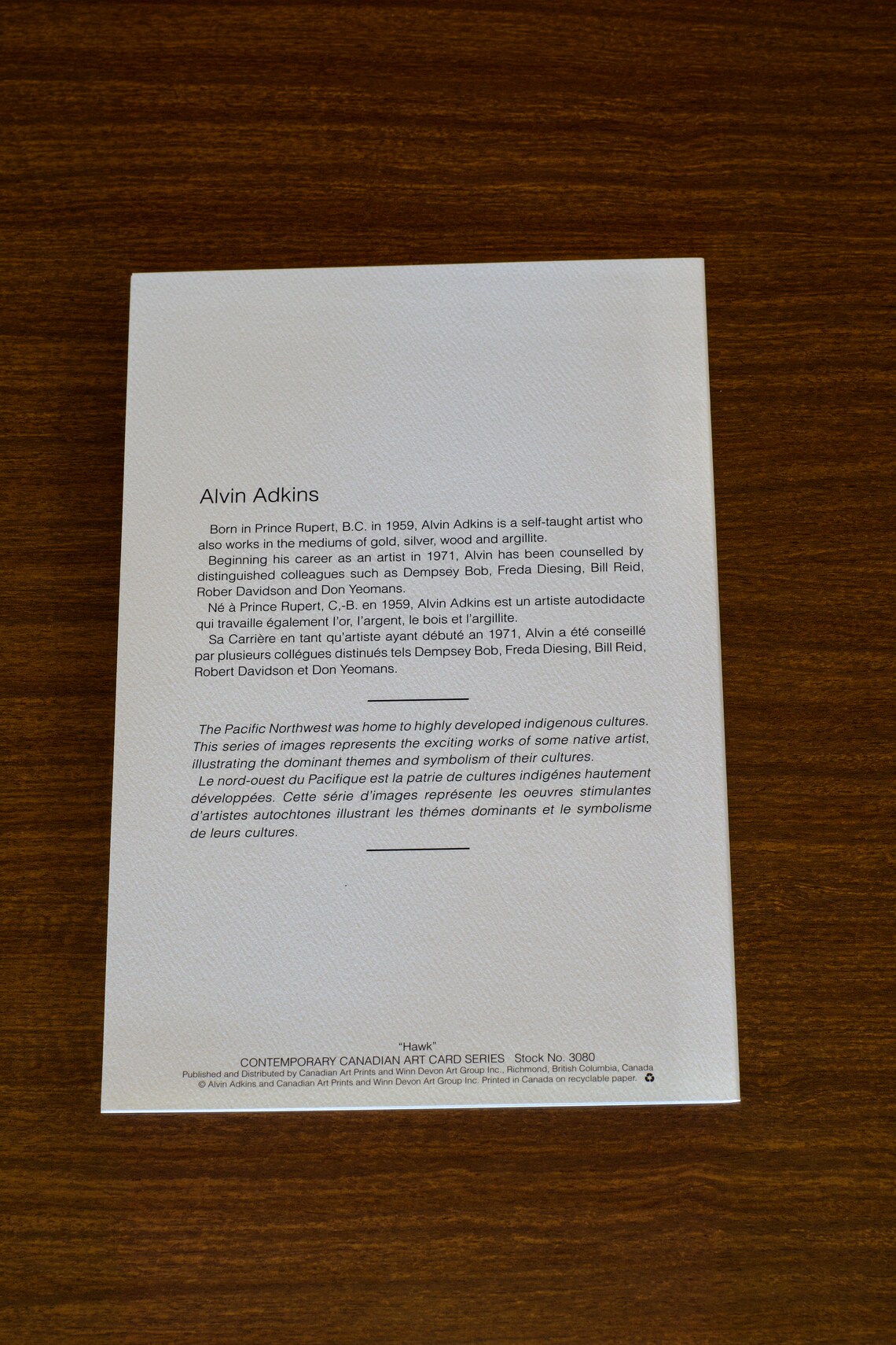 Formline Print/card “hawk” | Indigenous/first Nations Artwork | Pacific ...