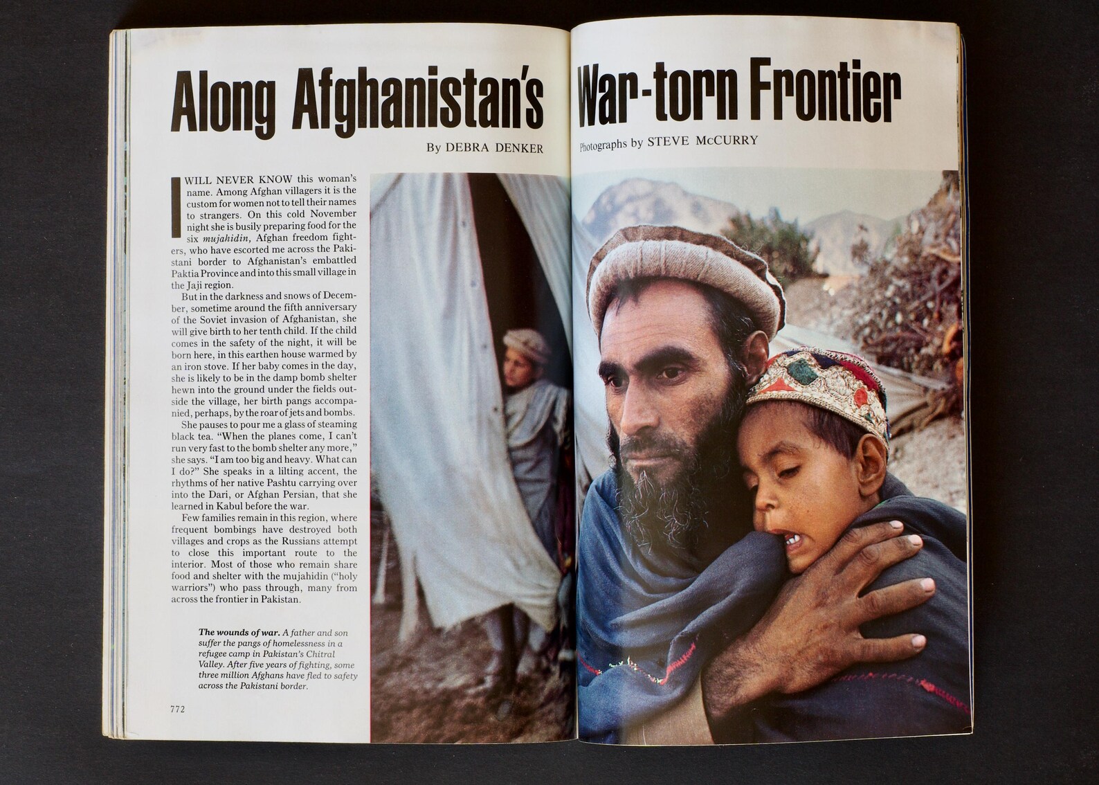 Two (2) National Geographic Magazines: June 1985 and April 2002 ...