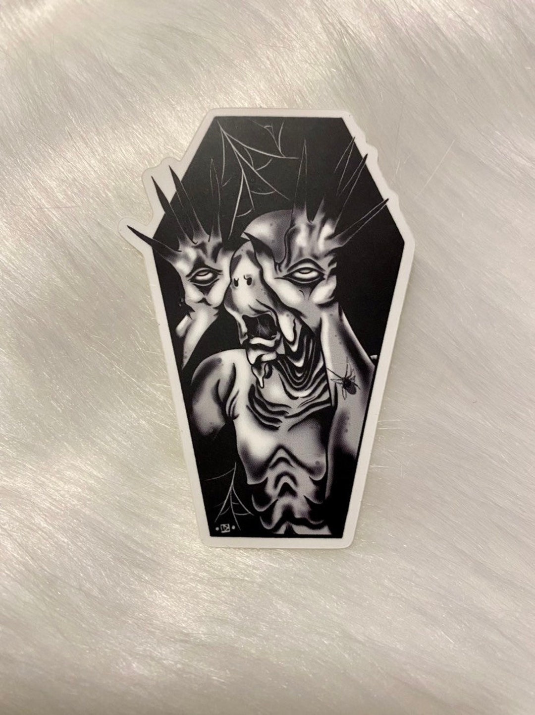 Del Toro Pans Labyrinth Pale Man Horror Movie Sticker - Etsy