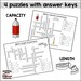 Math Crossword Puzzles | METRIC MEASUREMENT CONVERSIONS | Math Centers ...