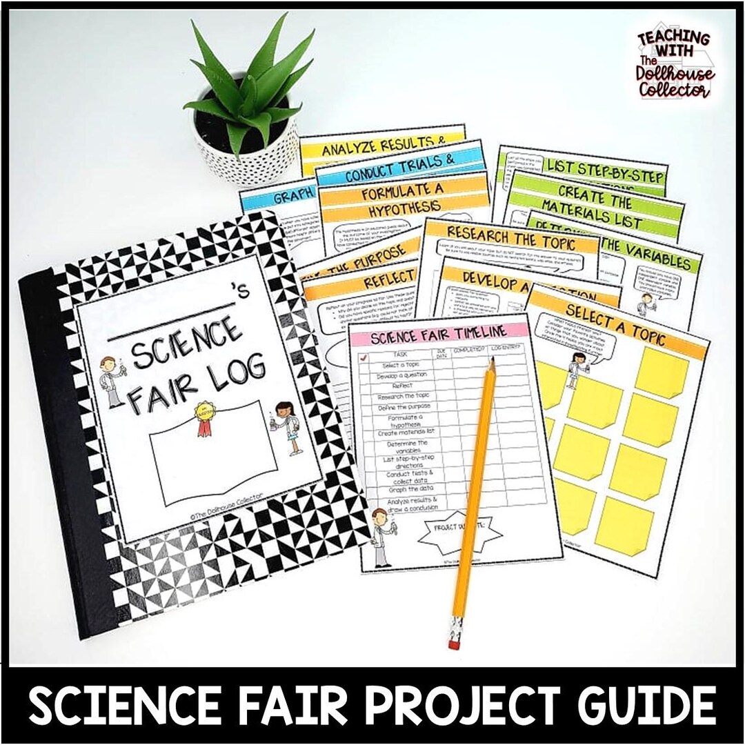 Science Fair Project Guide: Upper Elementary Homeschool (PDF) - Etsy