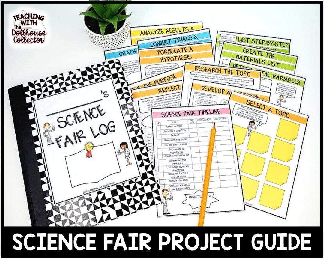 Science Fair Project Guide Science Project Science - Etsy España
