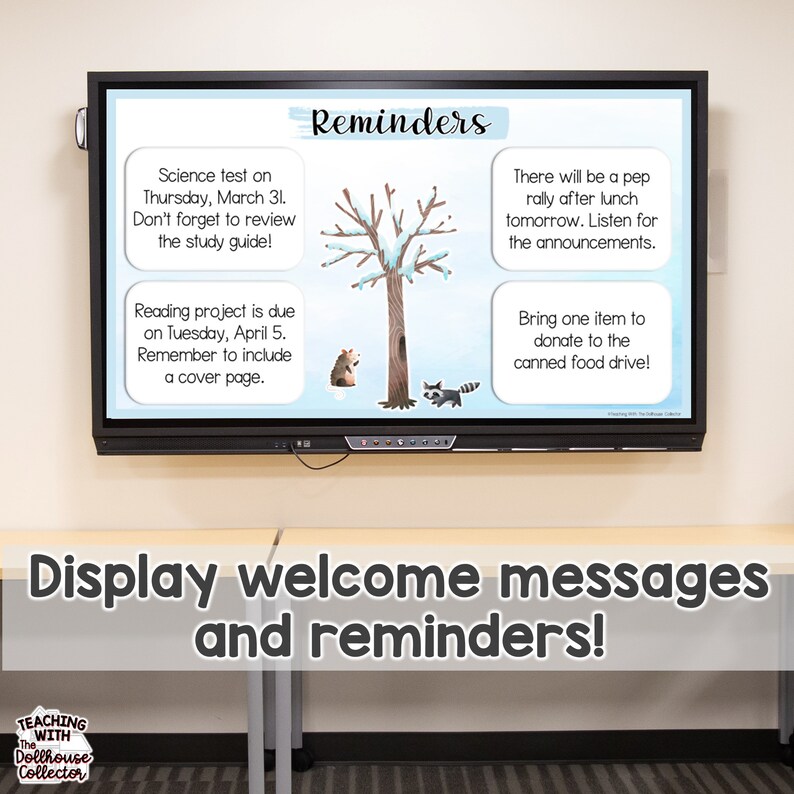 Editable Daily Agenda Slides Watercolor SEASONS Theme | Powerpoint ...