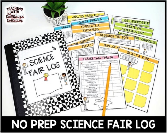 Science Fair Project Guide Science Project Science - Etsy