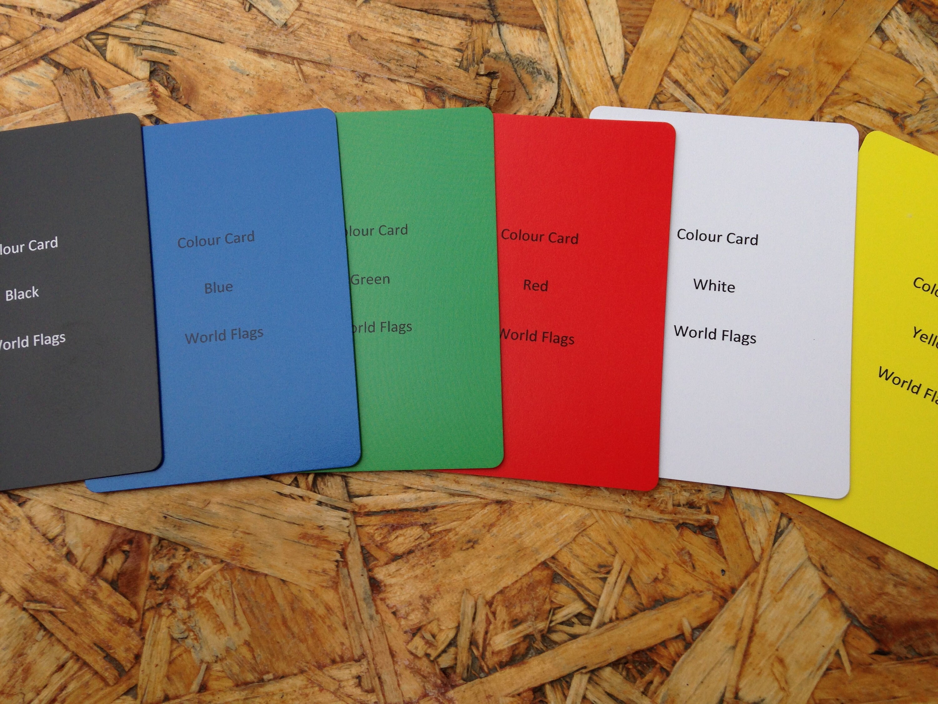 Tofgam Flags of the World 6s Card Game - Etsy UK