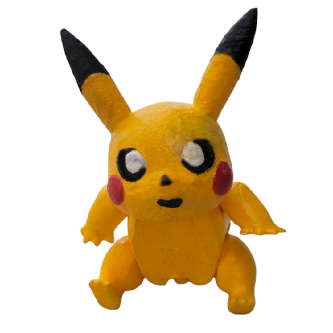 Articulated Pikachu 3D Printed Homemade Hand Painted - Etsy