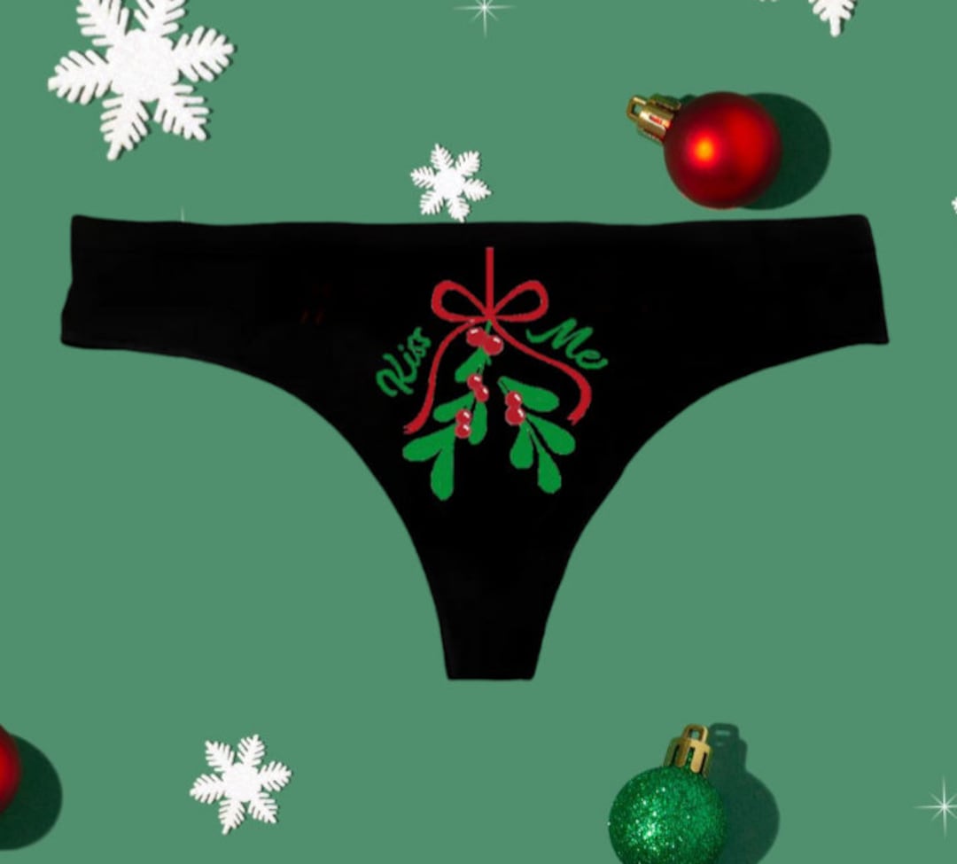 Christmas Thong Christmas Underwear Christmas Panties Christmas ...
