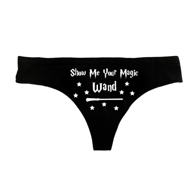 Harry Potter Thong Panties Fantastic Beasts Panty Women's Sexy Panty ...