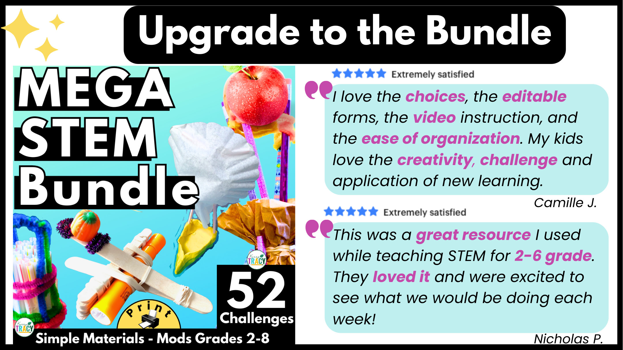 5 Summer STEM Challenge Activity Downloads | End of Year Stem ...