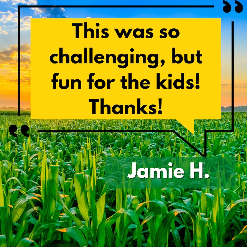 Corn Cultivator Thanksgiving STEM Challenge Activity Download - Etsy