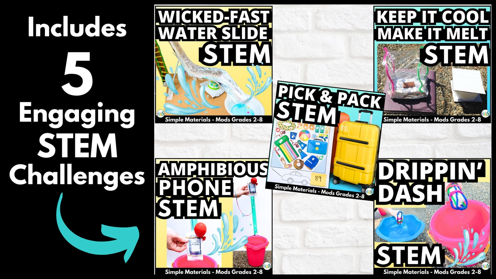 5 Summer STEM Challenge Activity Downloads | End of Year Stem ...