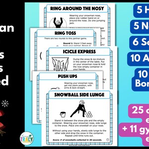 Snowman STEM Winter Games: Hands-on Science Activities (digital ...