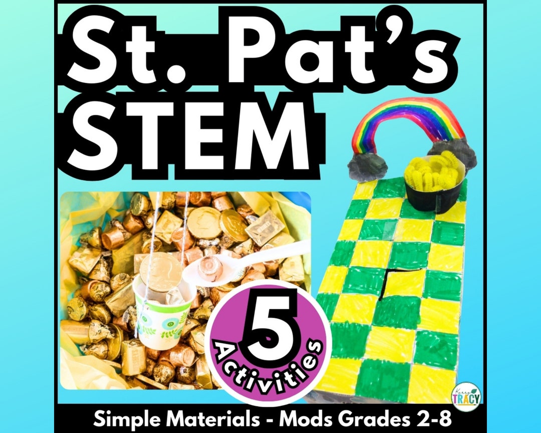 5 St. Patrick’s Day STEM Challenges | Leprechaun STEM Activities for ...