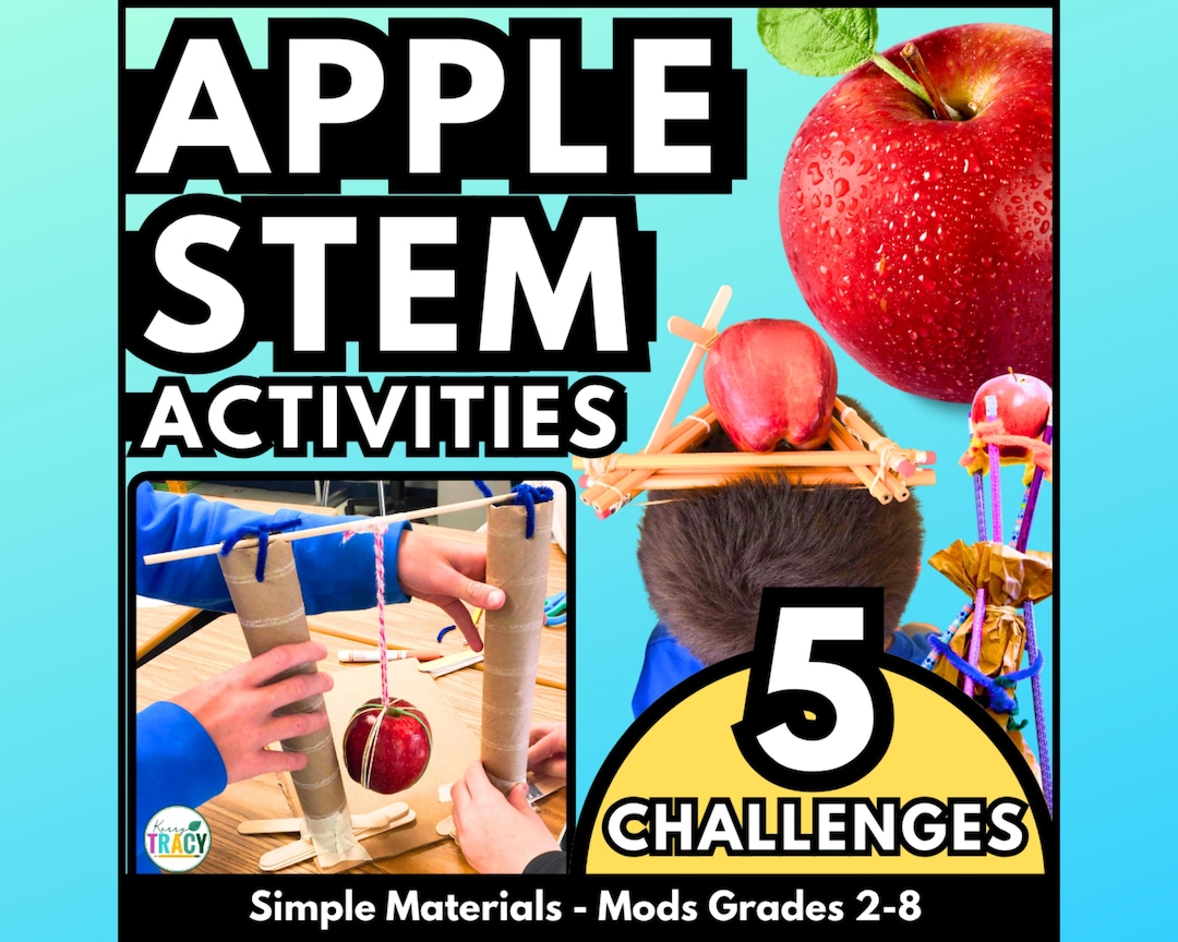 Apple STEM Challenges: Fall Activities for Kids (grades 2-8) (digital ...