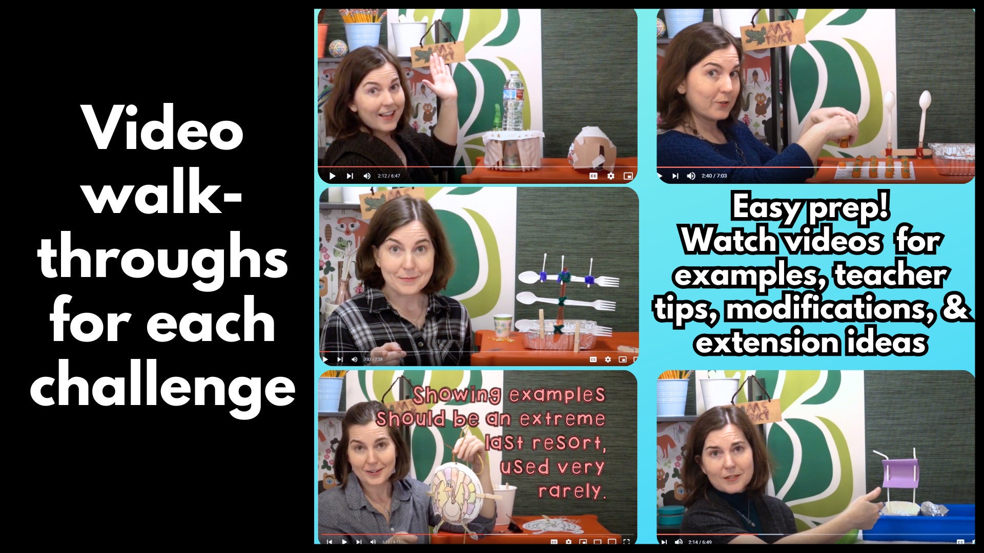 5 Thanksgiving or Fall STEM Challenge Activity Downloads | Fall STEM ...