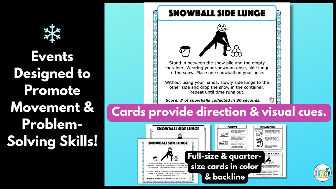 Snowman STEM Winter Games: Hands-on Science Activities (digital ...