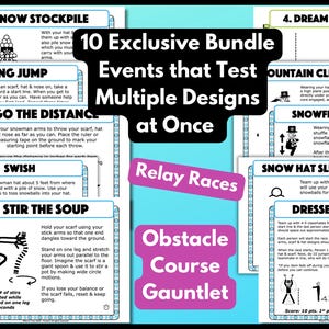 Snowman STEM Winter Games: Hands-on Science Activities (digital ...