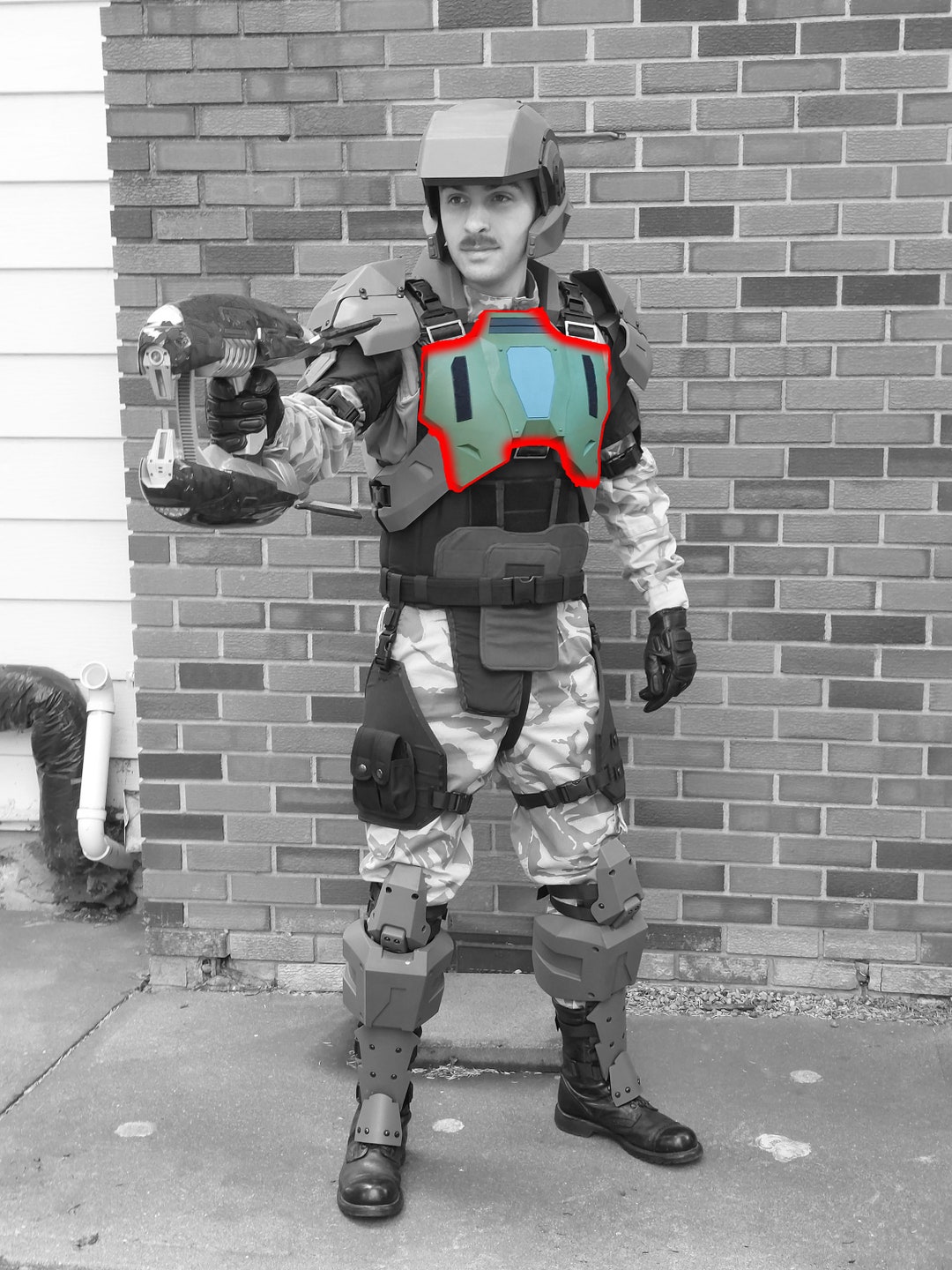 Halo 3 Odst Armor Reference