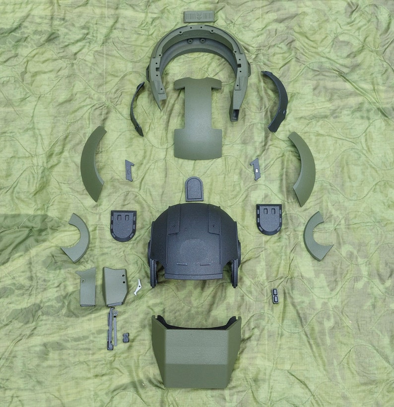 Halo Marine Style Helmet With Working Comms - Etsy