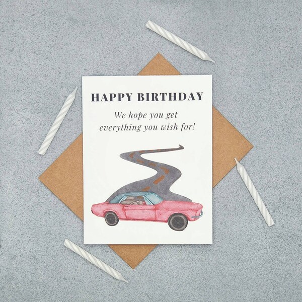 Car Greeting Cards - Etsy