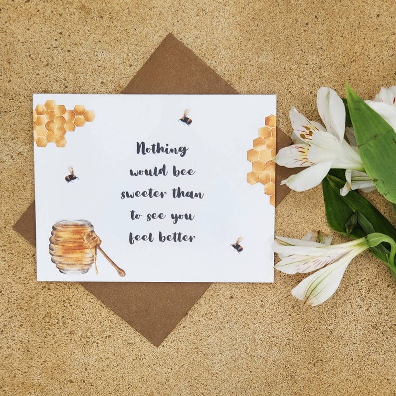 Get Well Cards-feel Better Soon Cards-watercolor Art-hope - Etsy