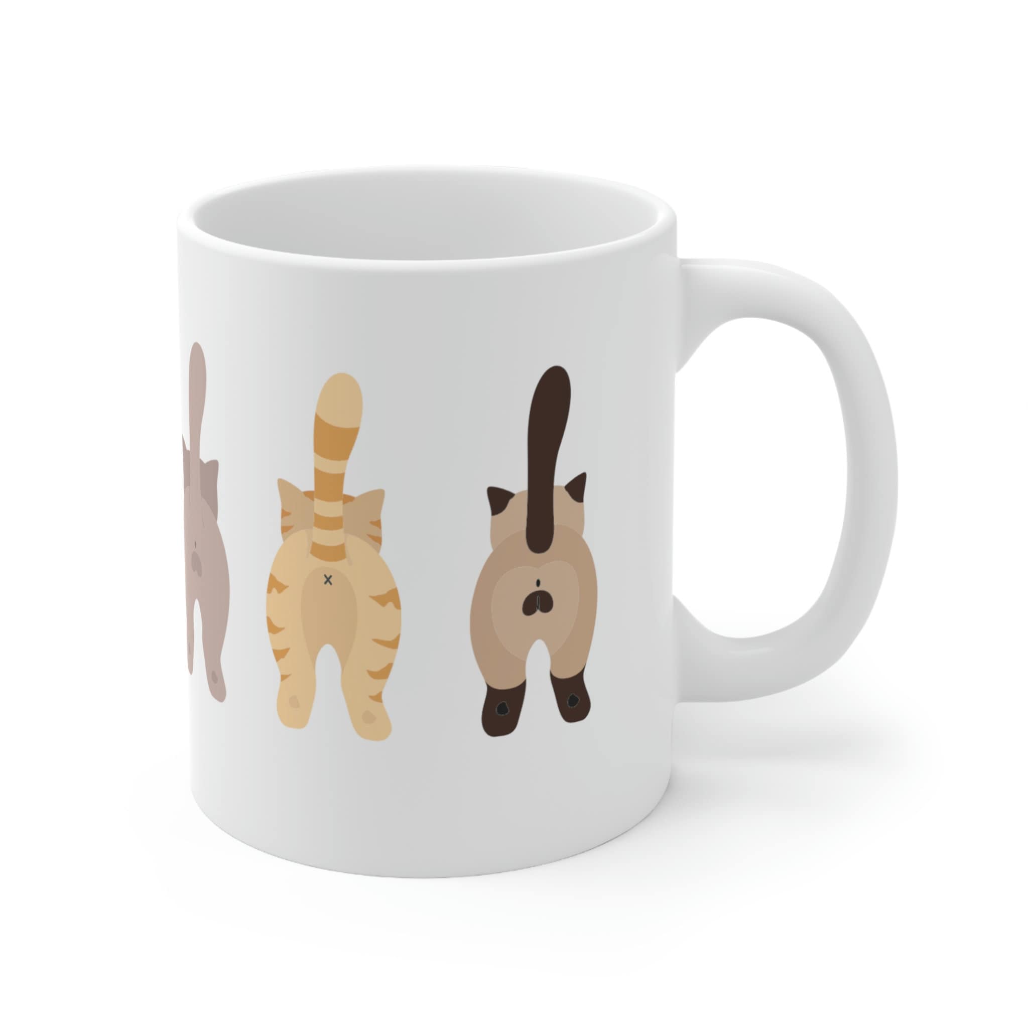 Cat Butts Mug Funny Cat Butt Mug for Cat Lover Cat Mom Gift - Etsy