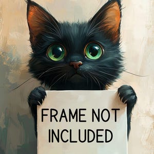 Black Cat and Raven Dark Academia Poster, Victorian Gothic Wall Art ...