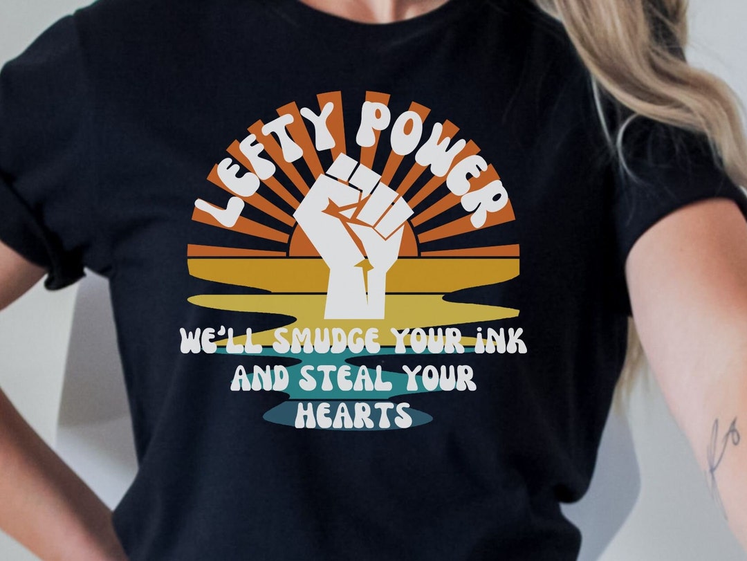 Lefty T-shirt, Funny Left Handed Person Shirt, Left Handed Gift Tee ...