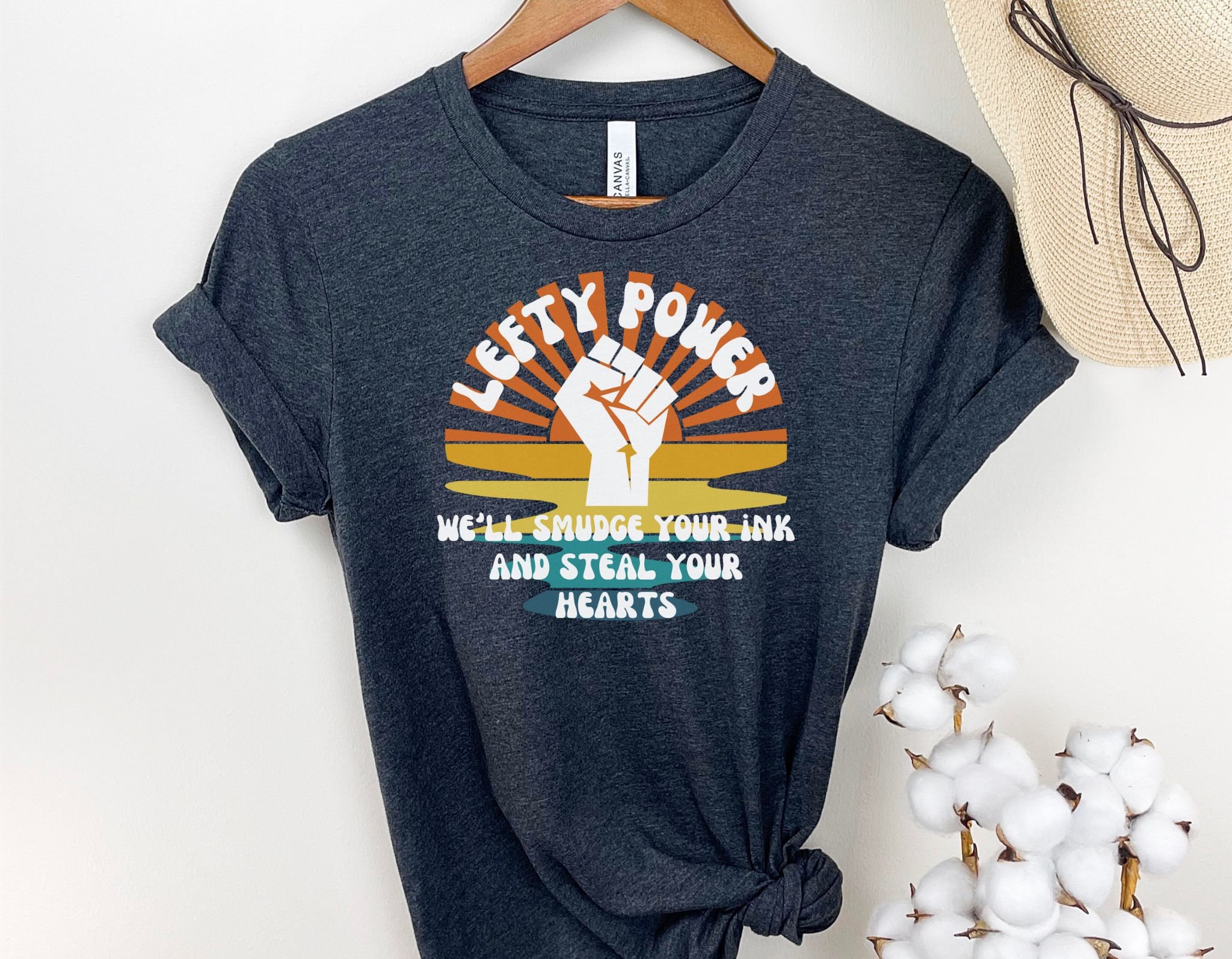 Lefty T-shirt, Funny Left Handed Person Shirt, Left Handed Gift Tee ...