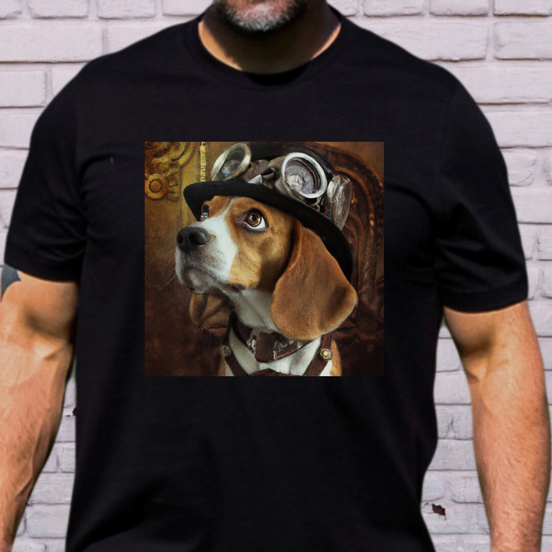 Camiseta Steampunk para perros, camisa Steampunk Beagle, camiseta ...
